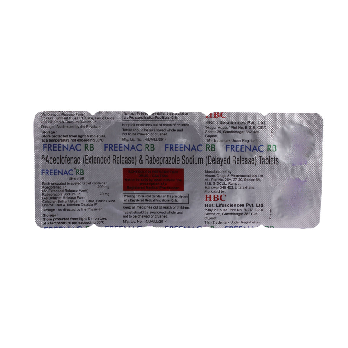 Freenac RB Capsule 10's Price, Uses, Side Effects, Composition - Apollo ...