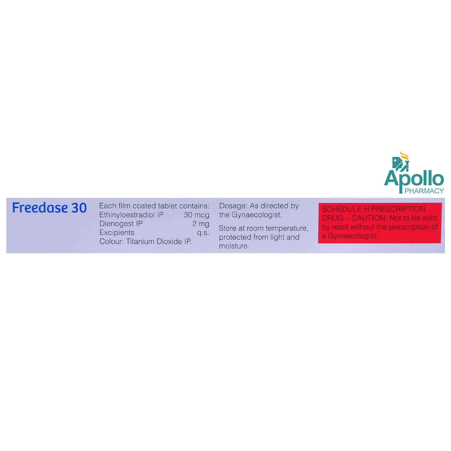 Freedase 30 Tablet 21's Price, Uses, Side Effects, Composition - Apollo ...