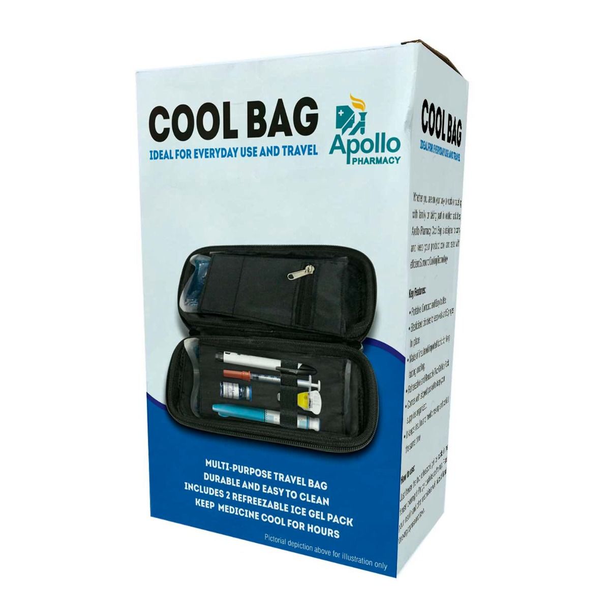 Apollo Pharmacy Cool Bag, 1 Count Price, Uses, Side Effects ...