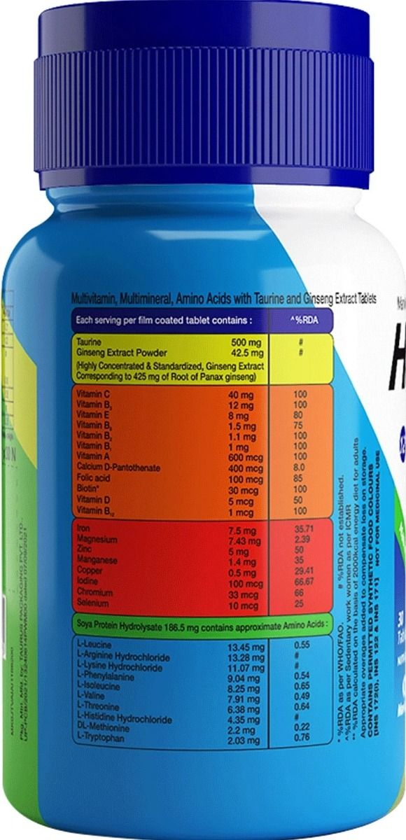 Health OK Multivitamin & Multimineral, 30 Tablets Price, Uses, Side ...