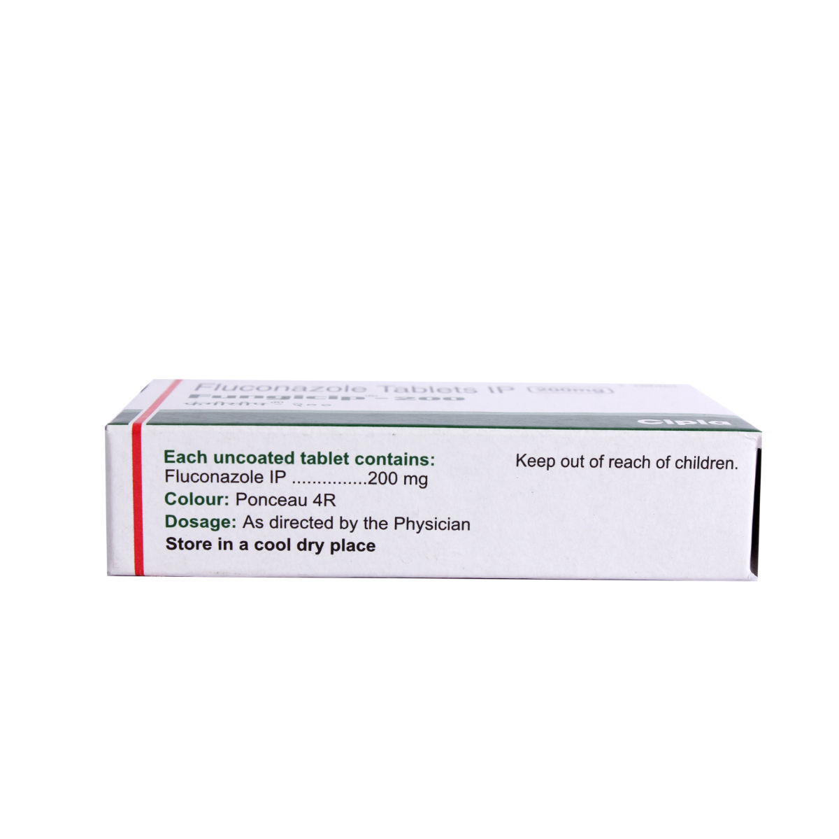 Fungicip-200mg Tablet 1's Price, Uses, Side Effects, Composition ...
