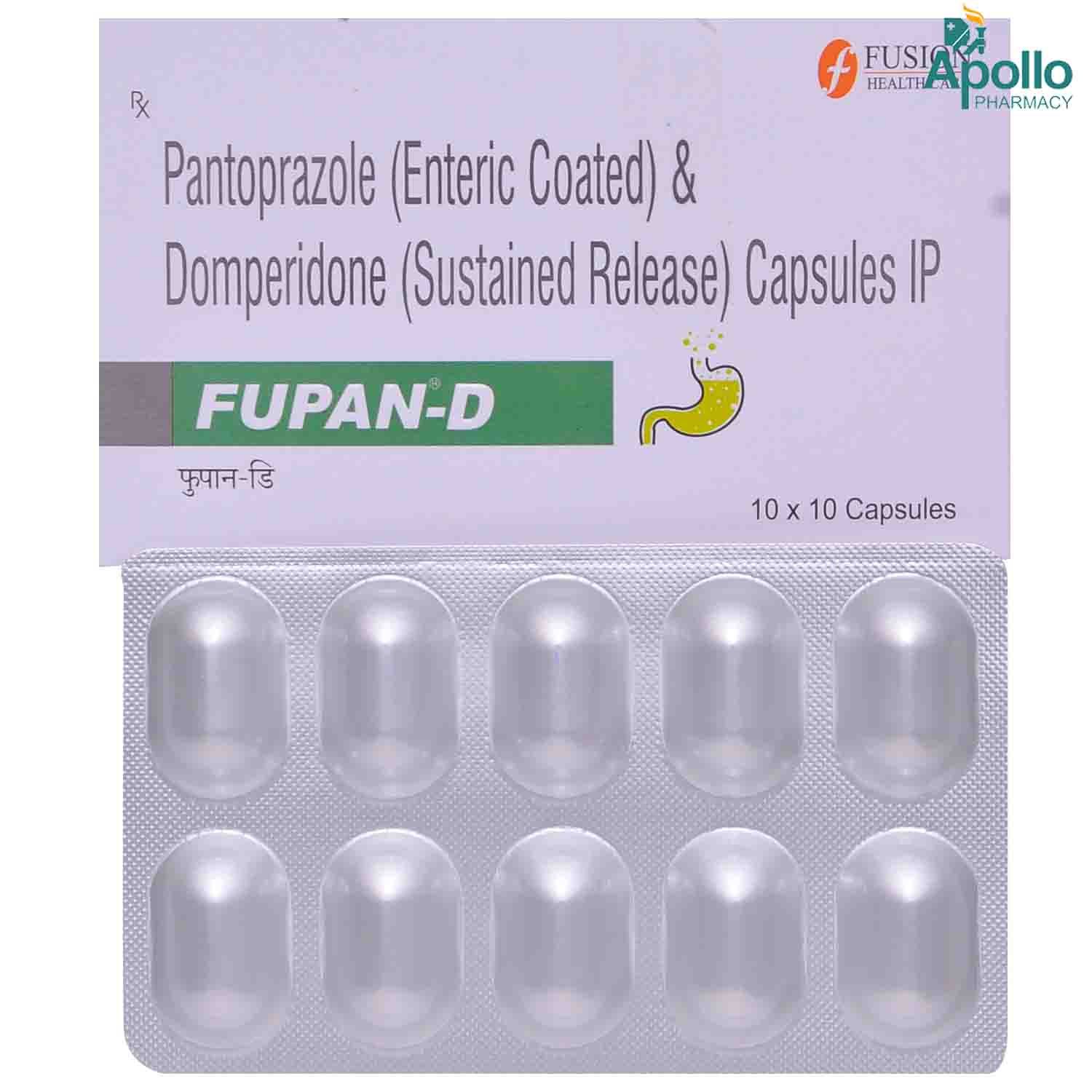 Fupan D Capsule 10's Price, Uses, Side Effects, Composition - Apollo ...