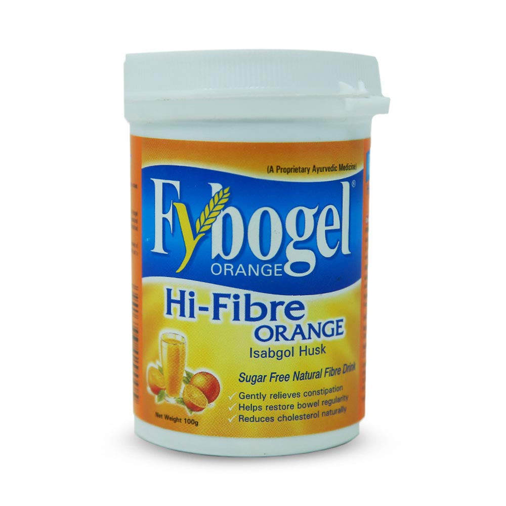 Fybogel Hi-Fibre Isabgol Husk Orange Flavour Powder, 100 gm Price, Uses ...