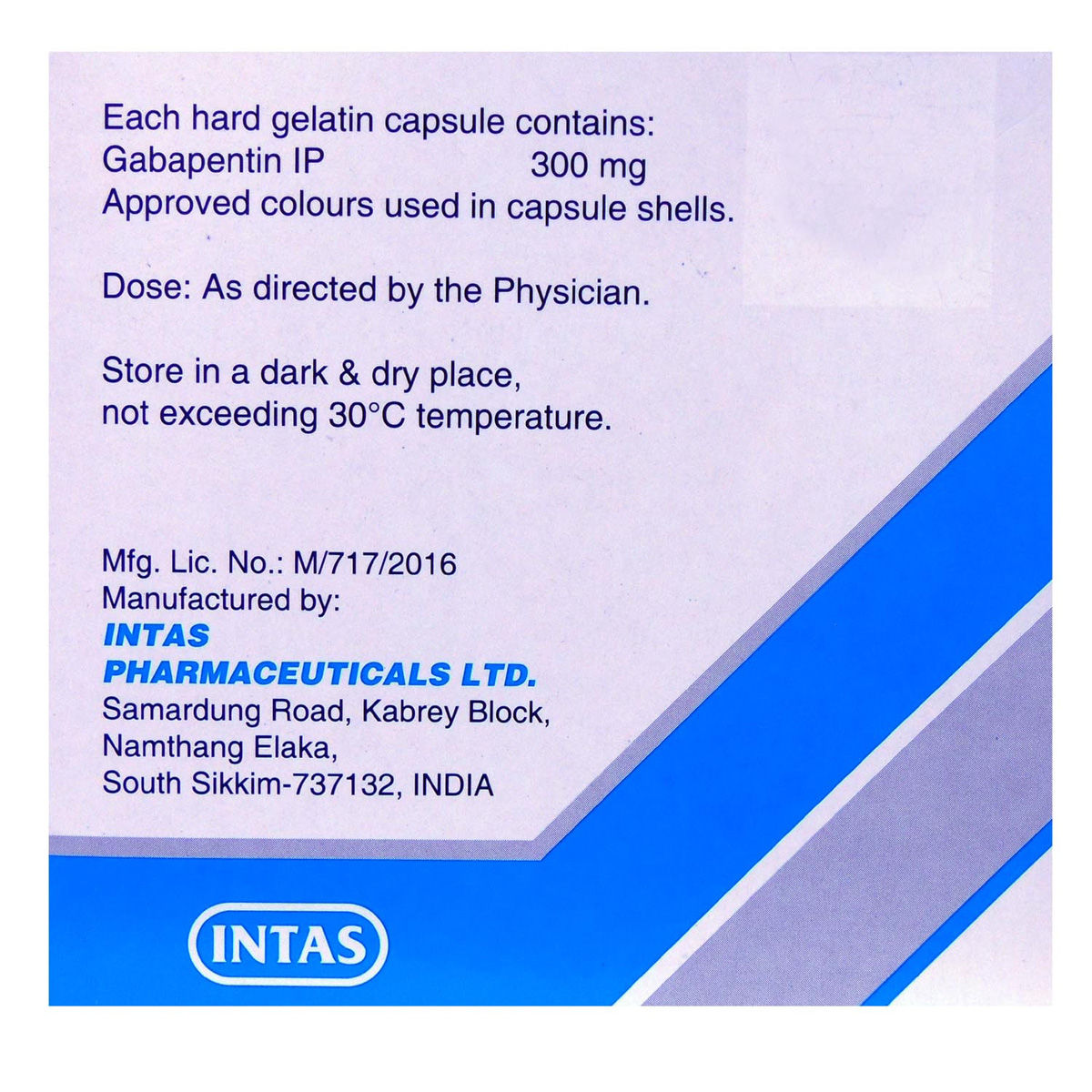 Gabapin-300 Capsule 15's Price, Uses, Side Effects, Composition ...