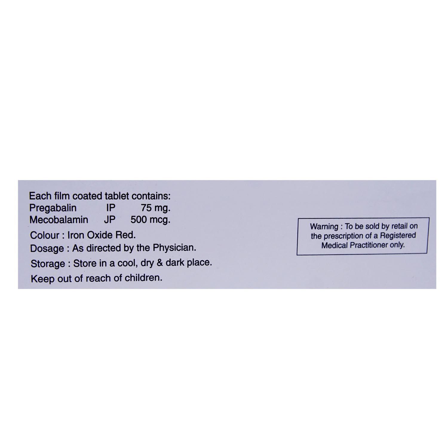 GABAWIN M 75MG TABLET Price, Uses, Side Effects, Composition - Apollo ...