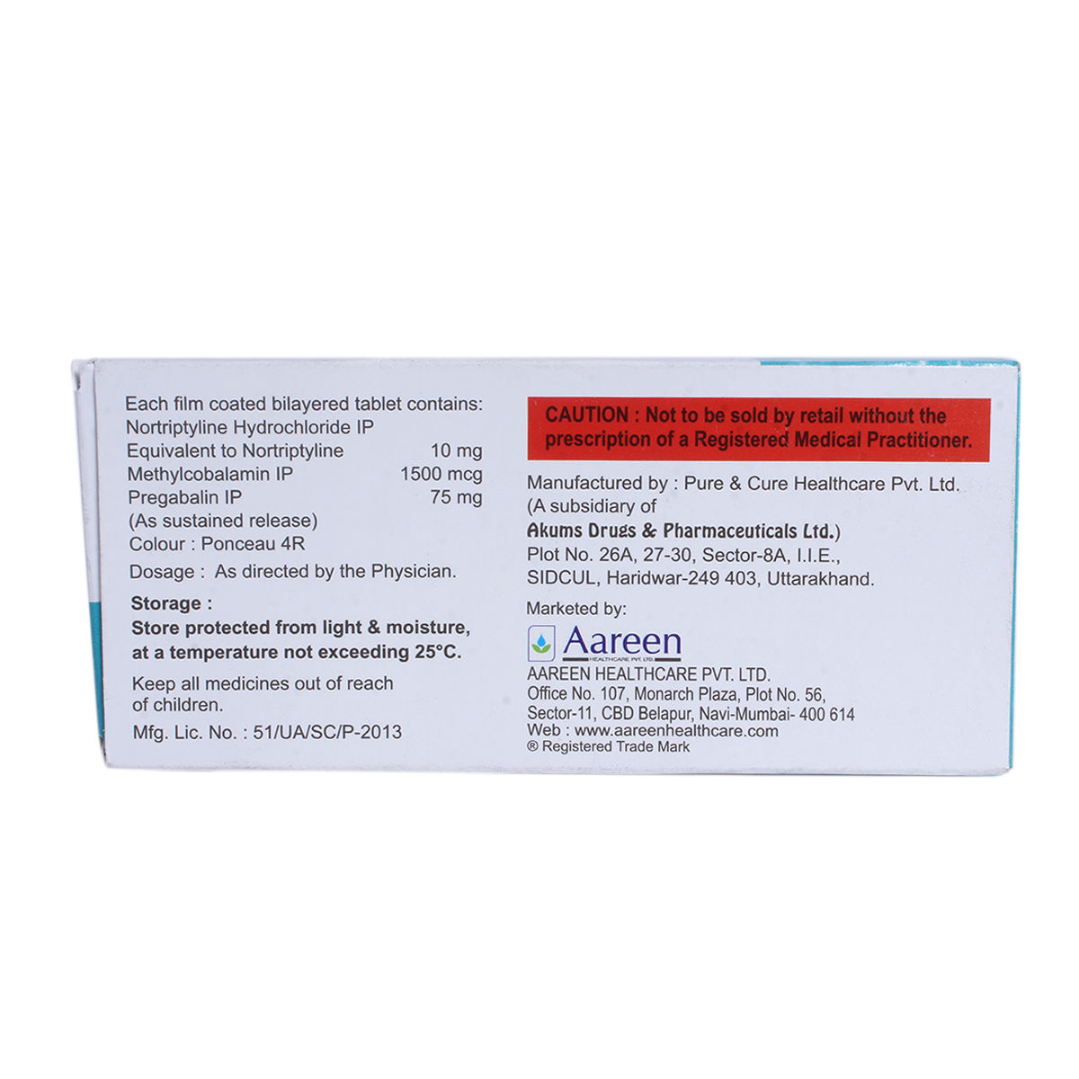 Gabafix NT Tablet 10's Price, Uses, Side Effects, Composition - Apollo ...