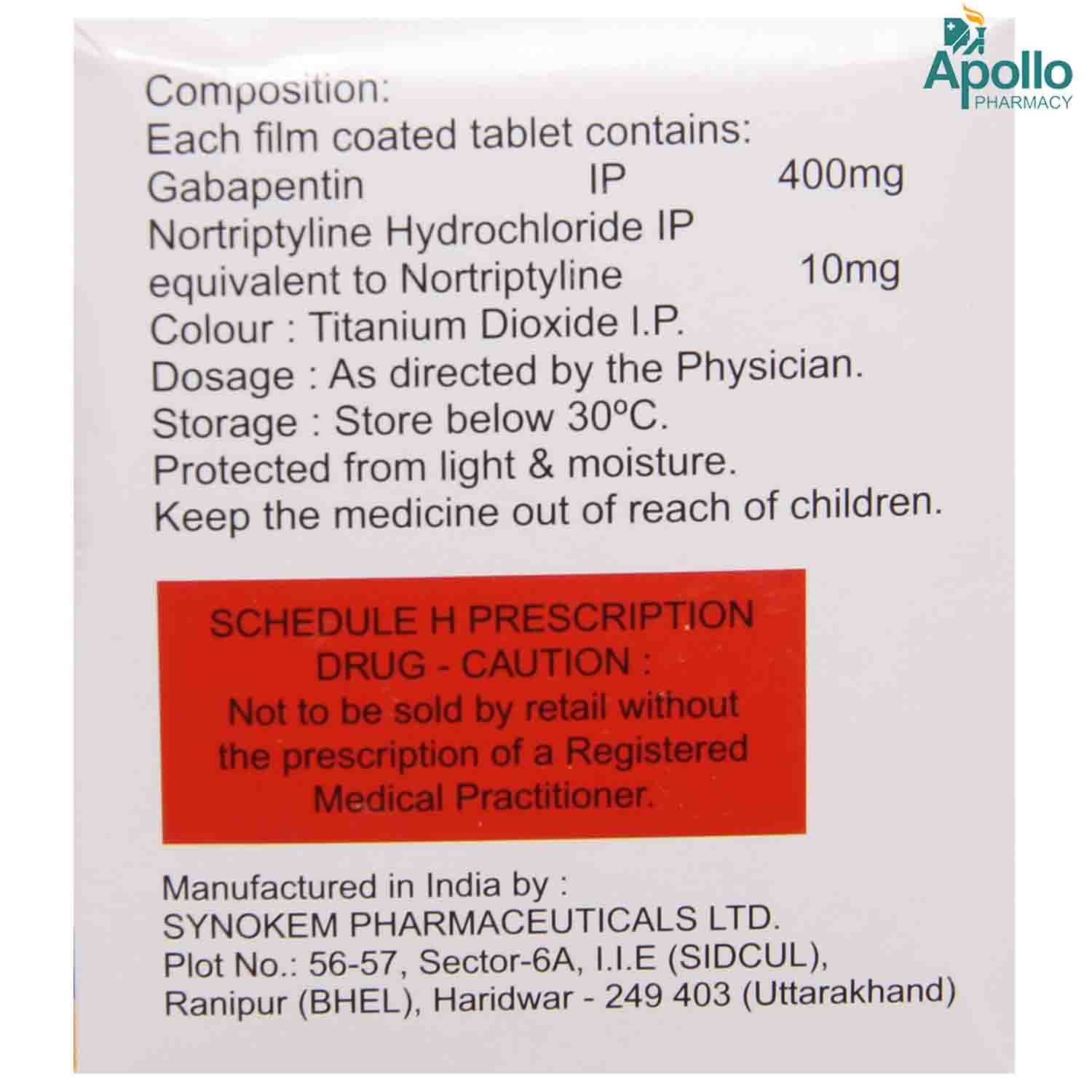 Gabastone NT Tablet 10's Price, Uses, Side Effects, Composition ...
