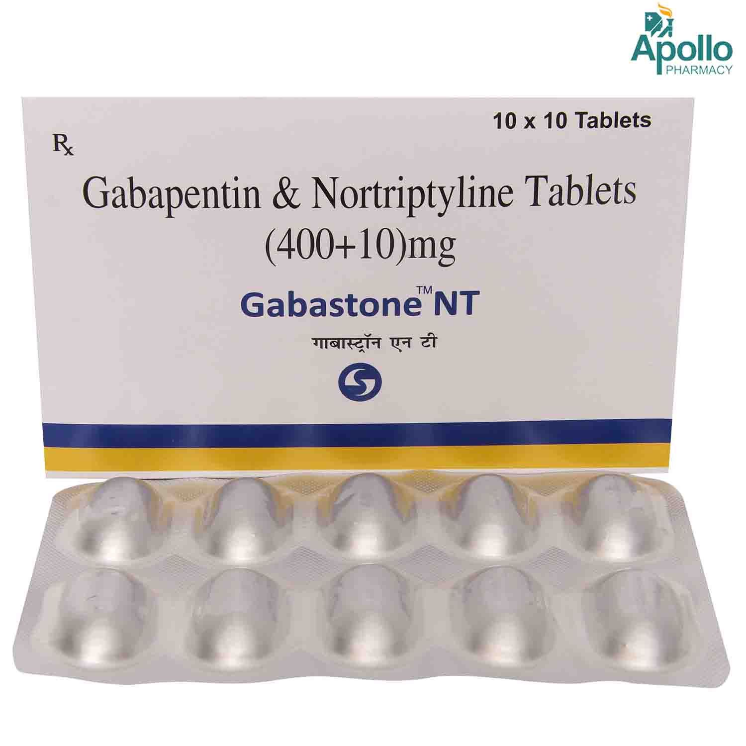 Gabastone NT Tablet 10's Price, Uses, Side Effects, Composition ...