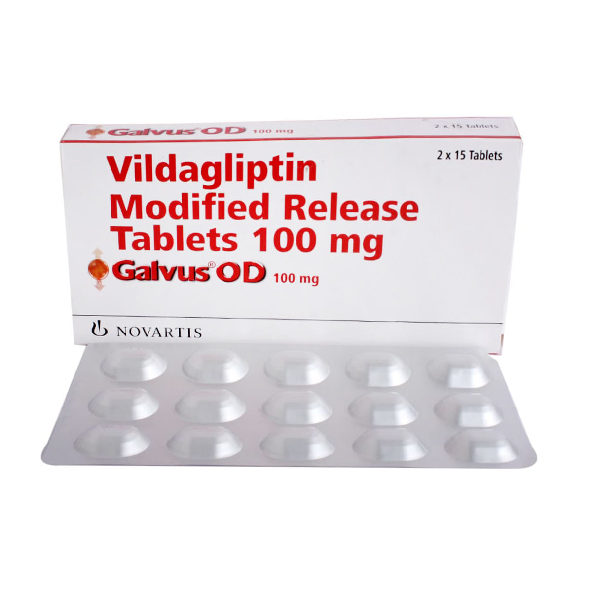 Galvus OD 100 mg Tablet 15's Price, Uses, Side Effects, Composition ...