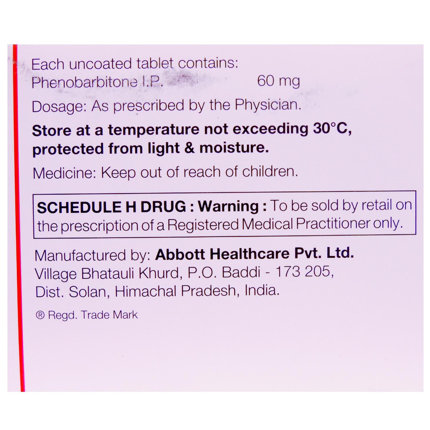 Gardenal 60 Tablet 30's Price, Uses, Side Effects, Composition - Apollo ...