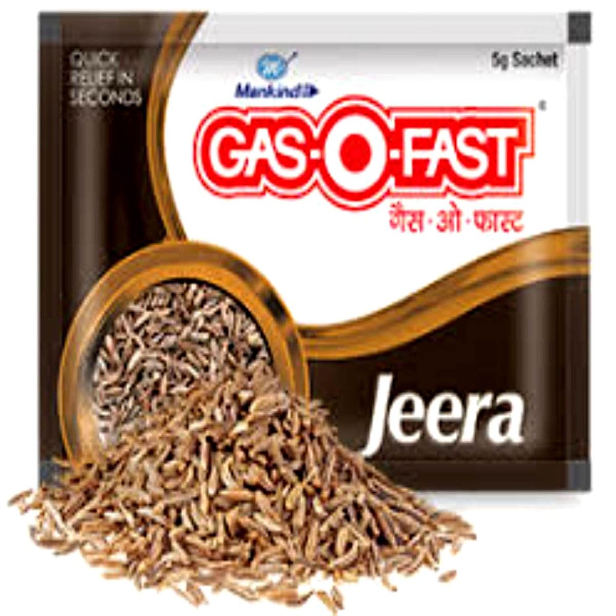 Gas-O-Fast Active Jeera Sachet, 5 gm Price, Uses, Side Effects ...