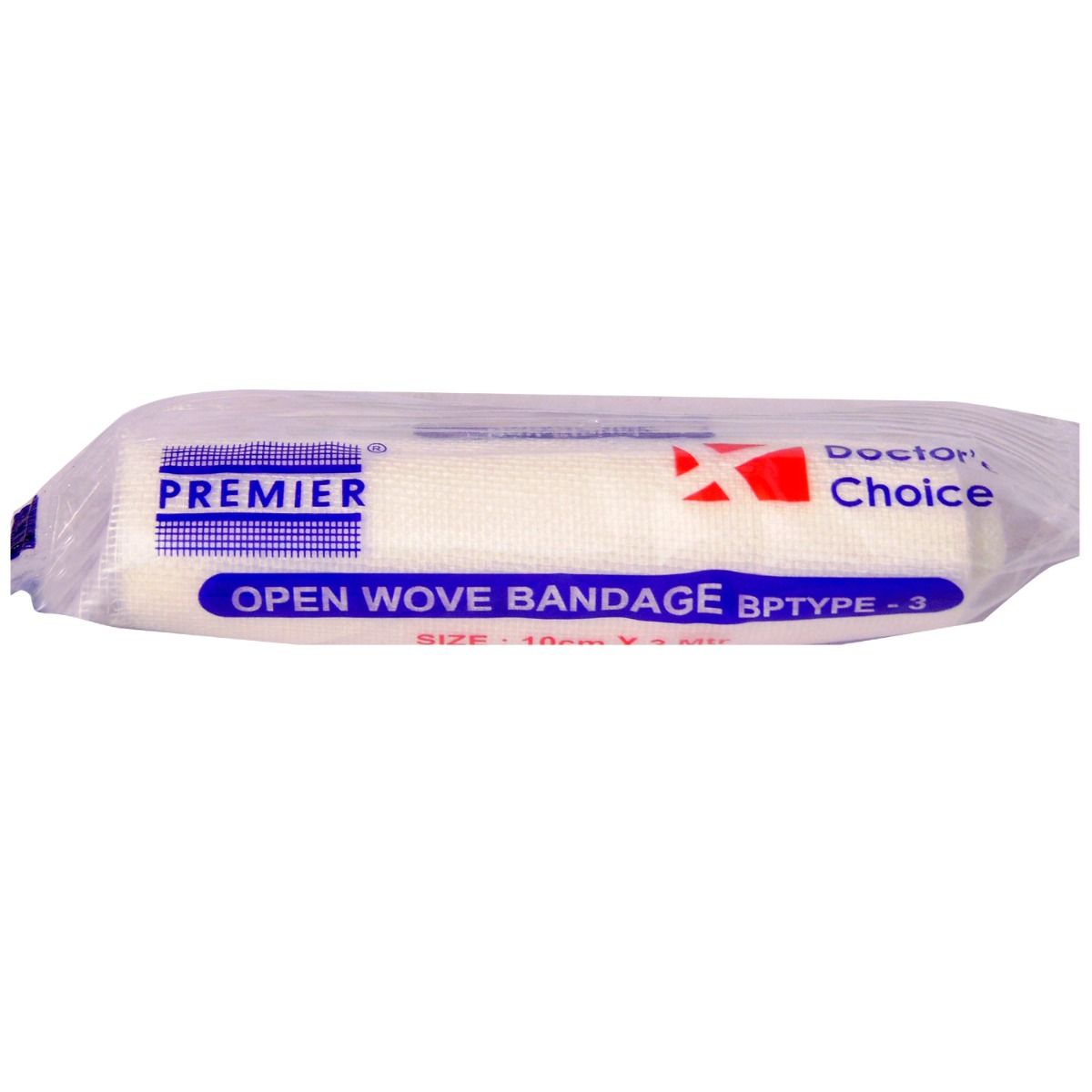 Doctor's Choice Roller Bandage 10 cm x 3 m, 1 Count Price, Uses, Side ...