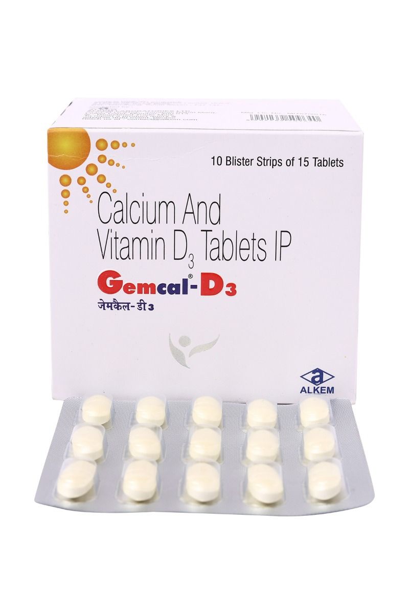 Gemcal-D3 Capsule 10's Price, Uses, Side Effects, Composition - Apollo ...