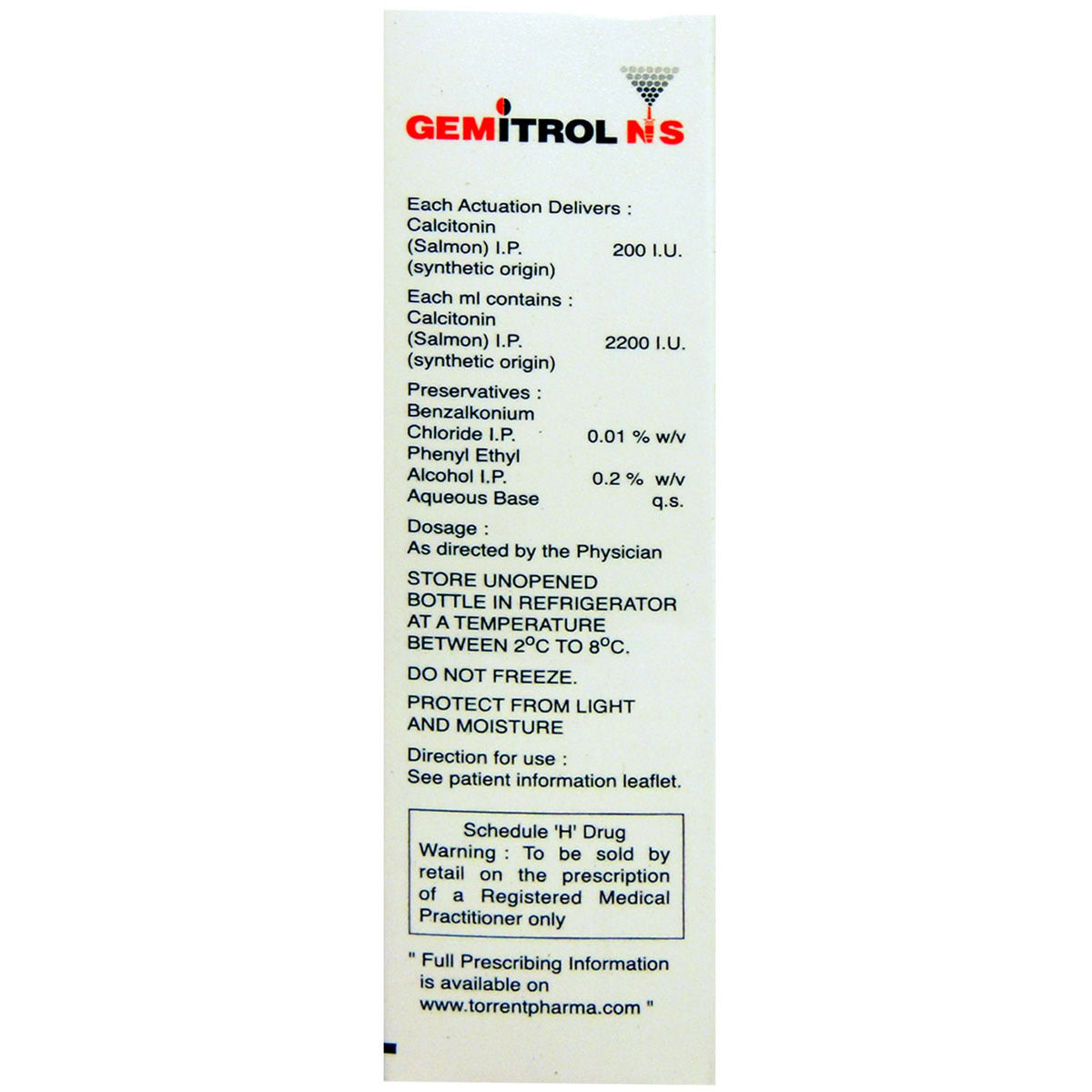 Gemitrol NS Nasal Solution 6 ml Price, Uses, Side Effects, Composition ...