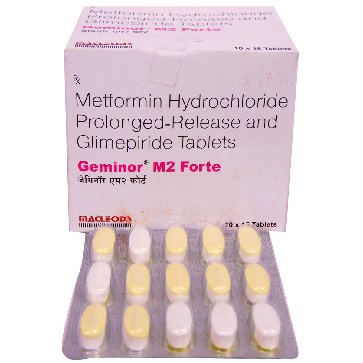 Geminorm M 2 Forte Tablet 15's Price, Uses, Side Effects, Composition ...