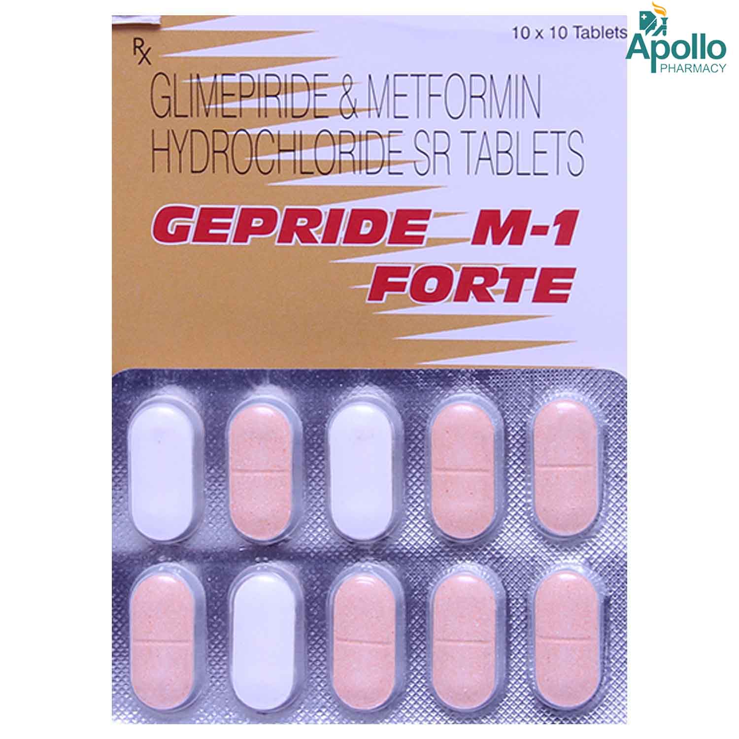 GEPRIDEM 1MG FORTE TABLET Price, Uses, Side Effects, Composition ...