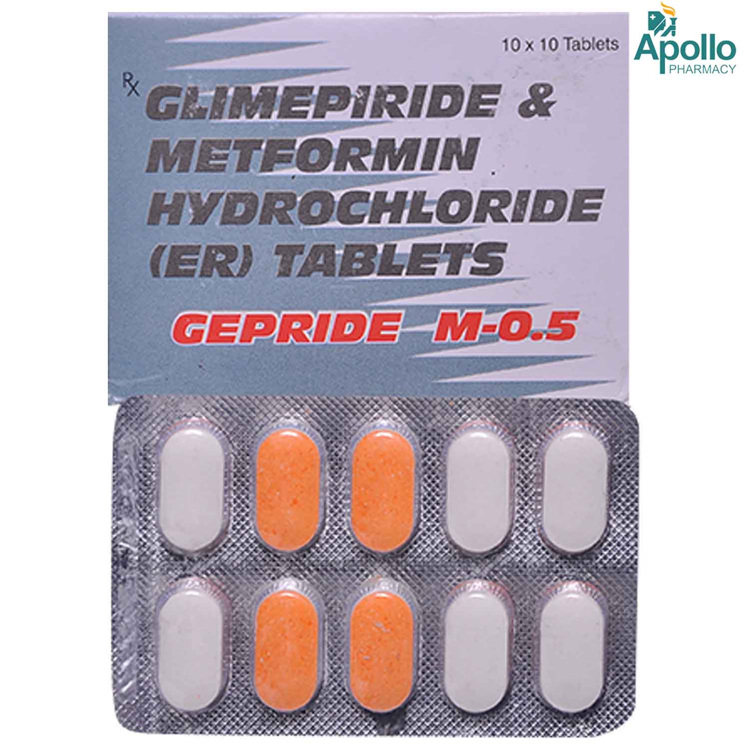 Gepride M-0.5 Tablet 10's Price, Uses, Side Effects, Composition ...