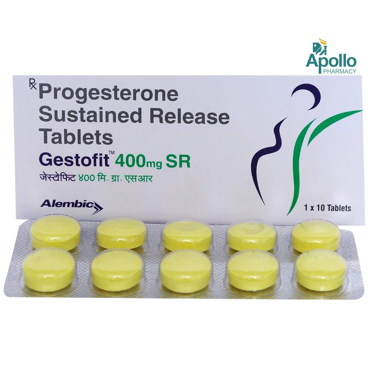 Gestofit 400 mg SR Tablet 10's Price, Uses, Side Effects, Composition ...