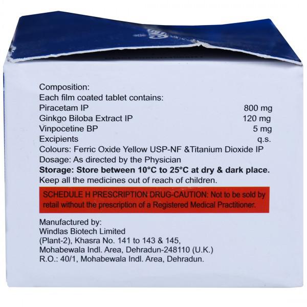 Ginkocer Forte Tablet 10's Price, Uses, Side Effects, Composition ...