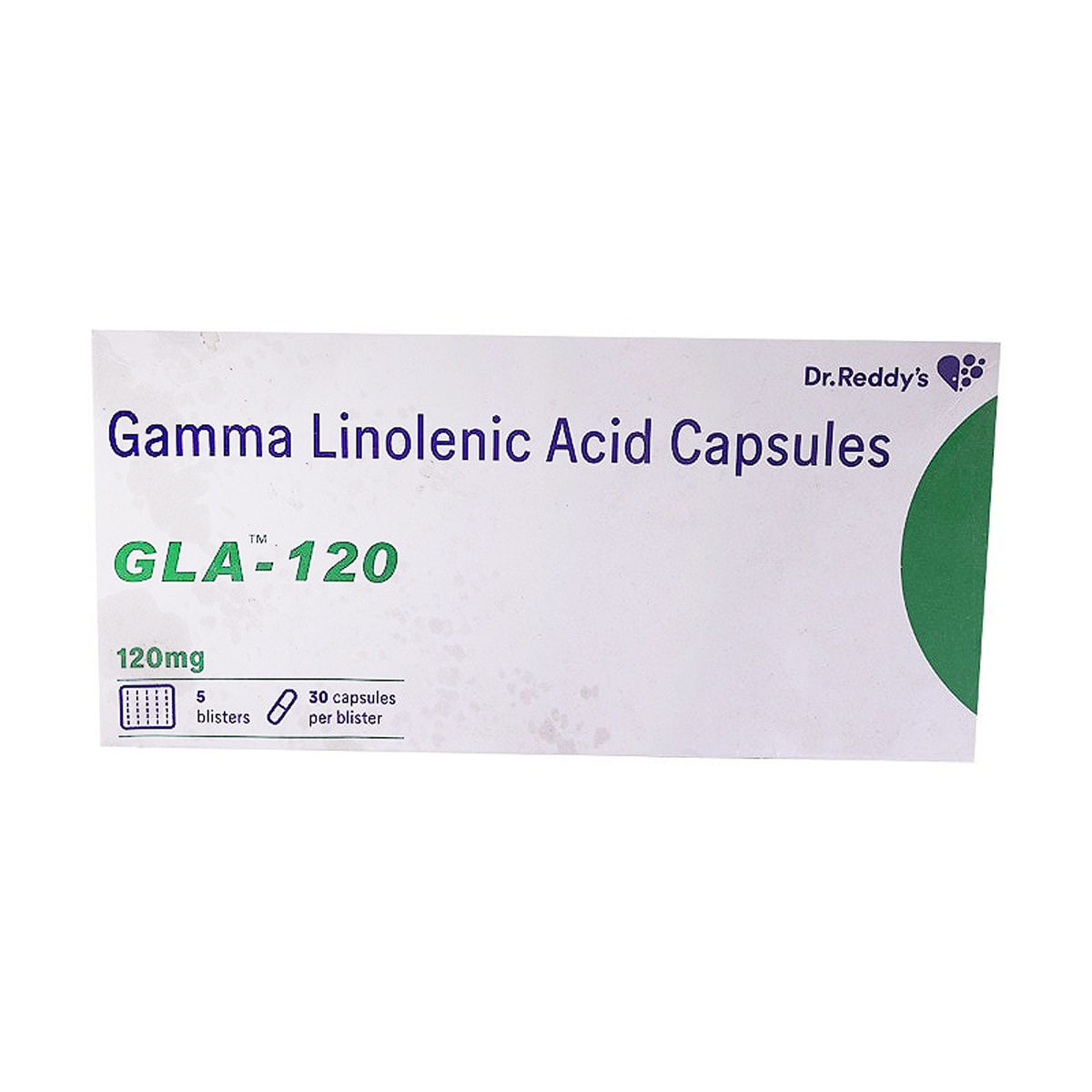 Gla 120 Capsule 30's Price, Uses, Side Effects, Composition - Apollo ...