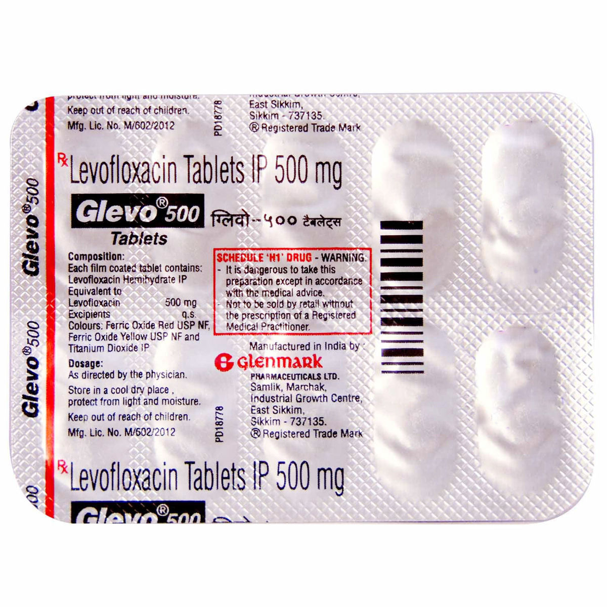 Glevo 500 Tablet 10's Price, Uses, Side Effects, Composition - Apollo ...