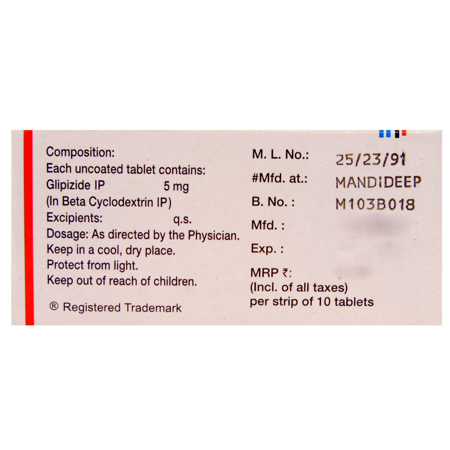 Glez 5 mg Tablet 10's Price, Uses, Side Effects, Composition - Apollo ...