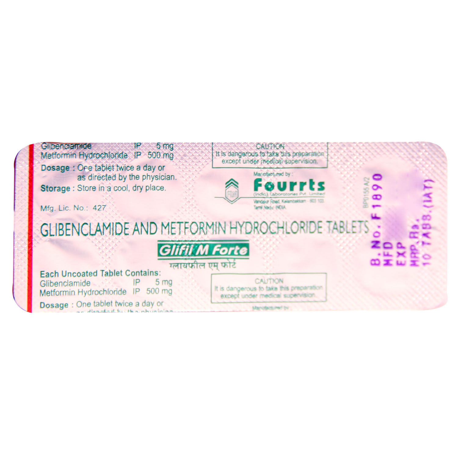 GLIFIL M FORTE TABLET Price, Uses, Side Effects, Composition - Apollo ...