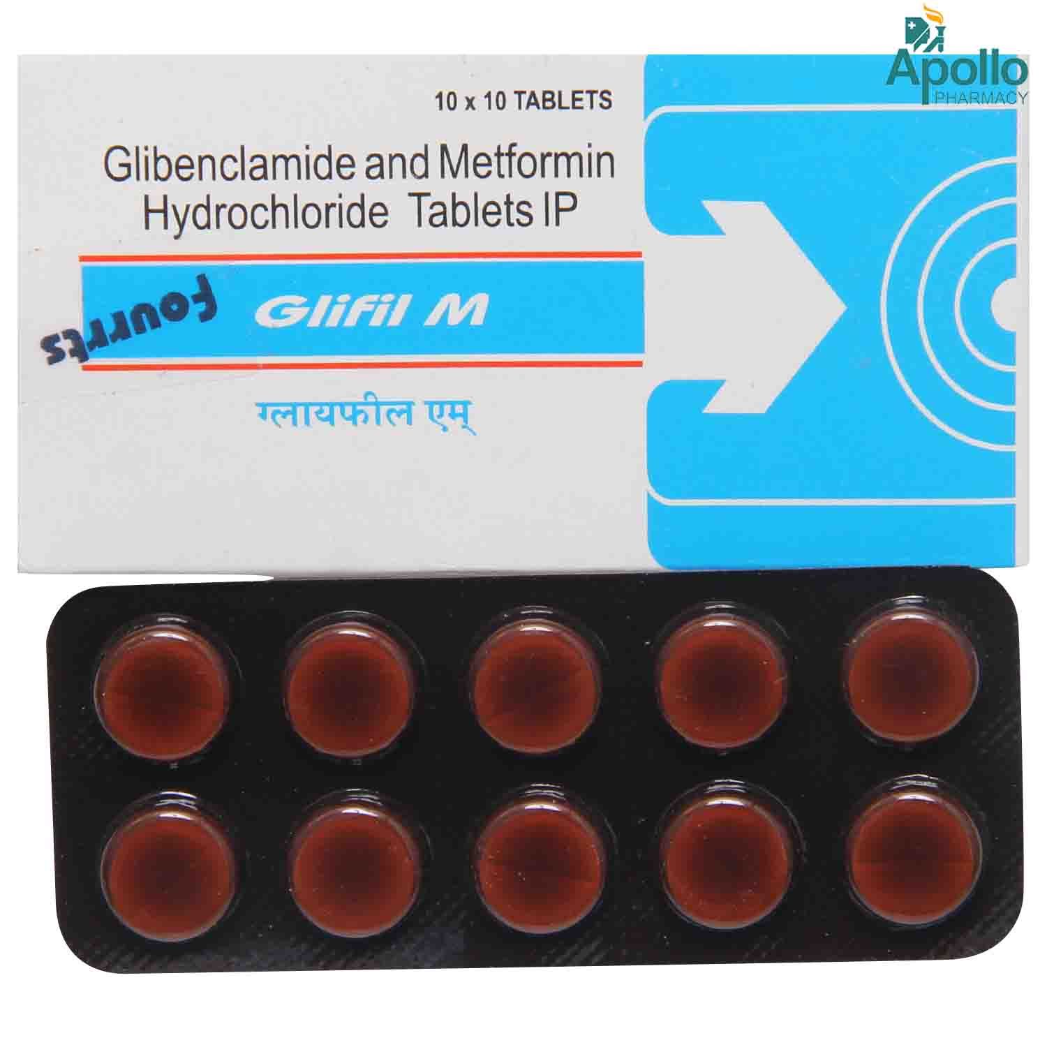 GLIFIL M TABLET Price, Uses, Side Effects, Composition - Apollo Pharmacy