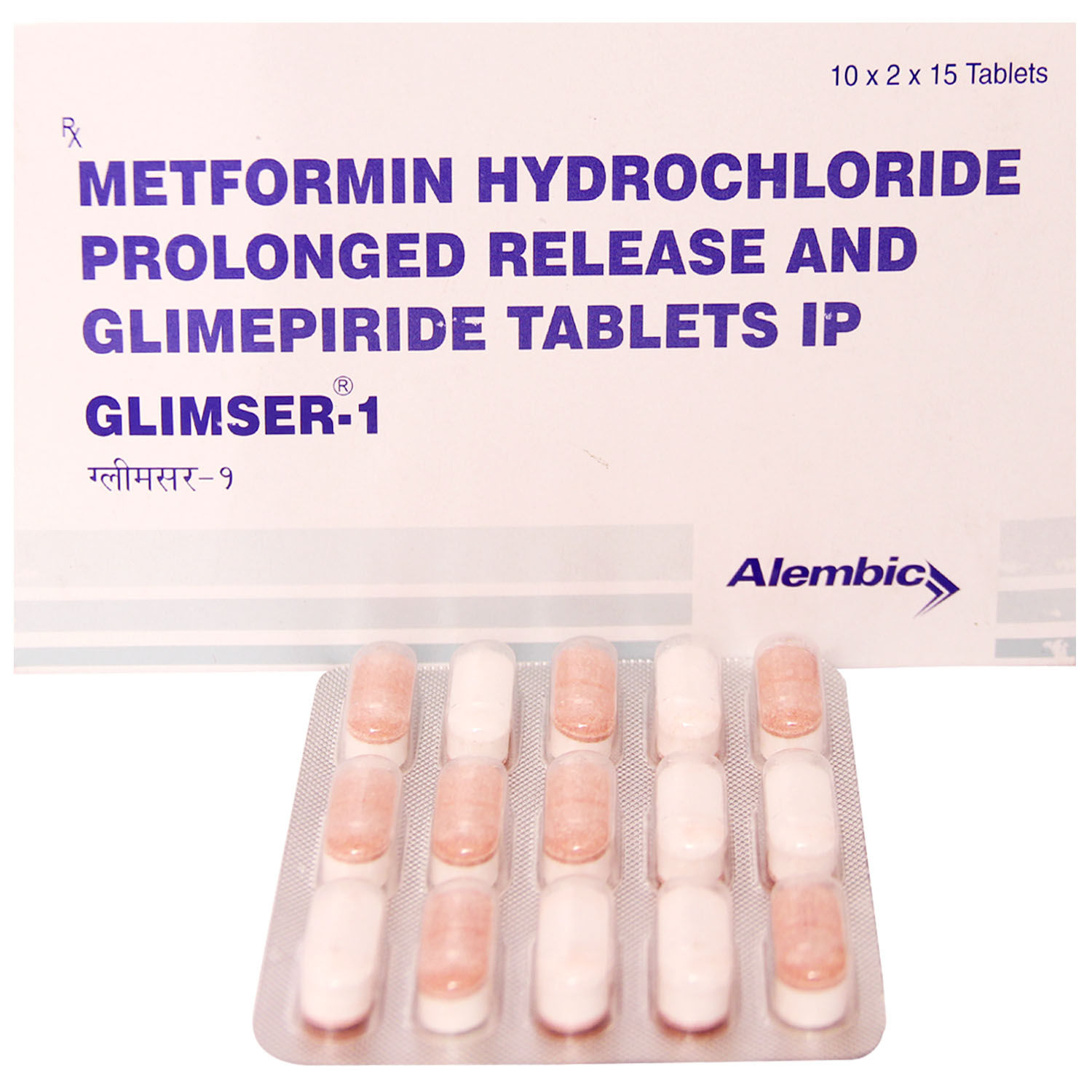 Glimser 1 Tablet 15's Price, Uses, Side Effects, Composition - Apollo ...