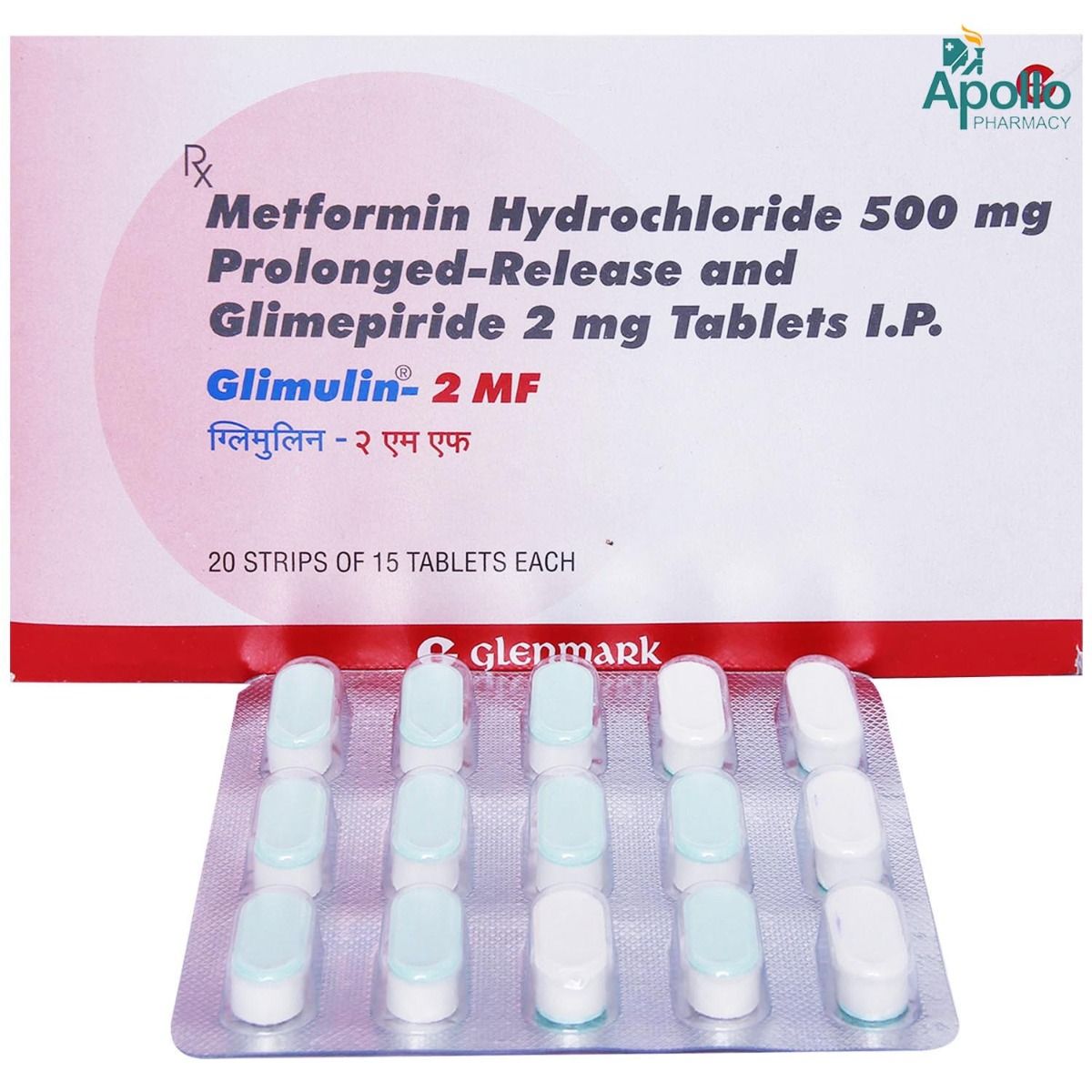 GLIMULIN MF 2MG TABLET Price, Uses, Side Effects, Composition - Apollo ...