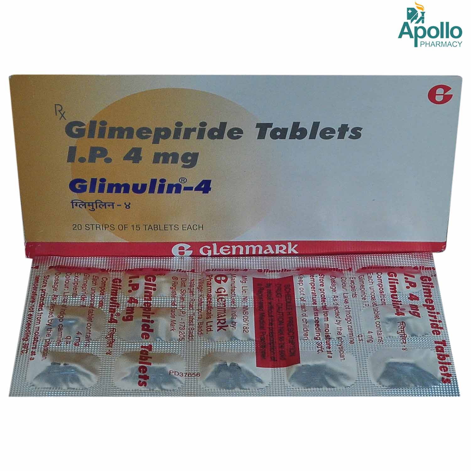 GLIMULIN 4MG TABLET Price, Uses, Side Effects, Composition - Apollo ...