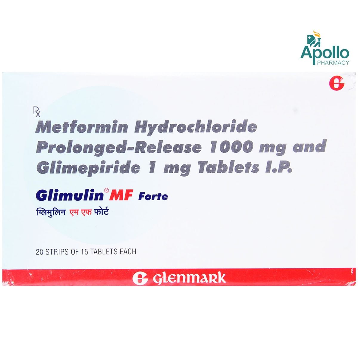 Glimulin MF Forte Tablet 15's Price, Uses, Side Effects, Composition ...