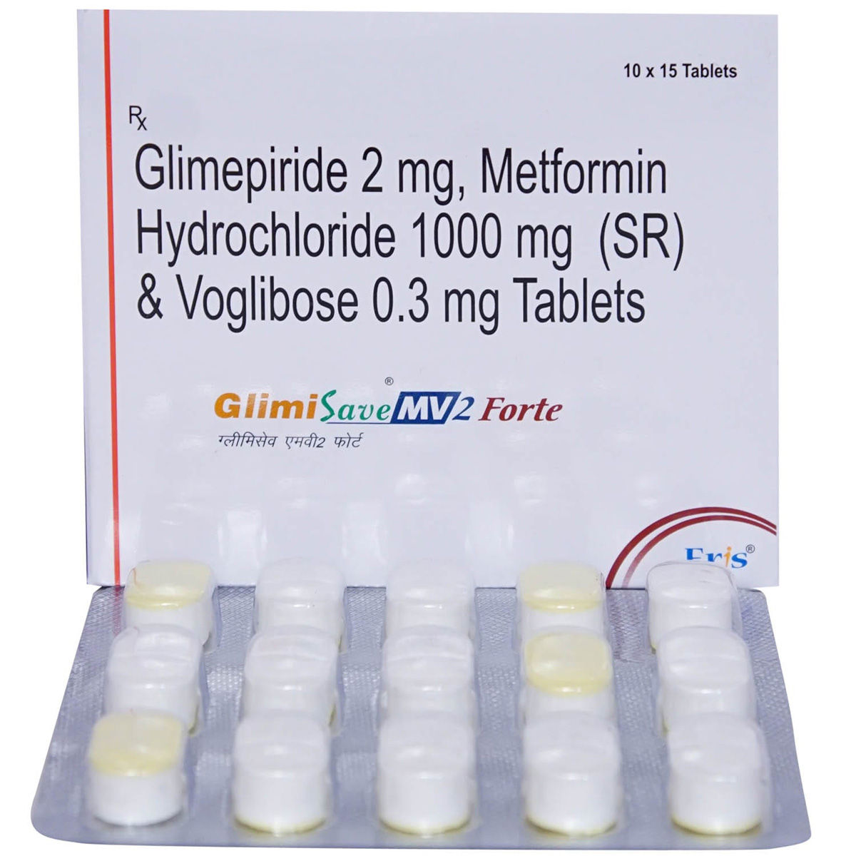 Glimisave MV 2 Forte Tablet 15's Price, Uses, Side Effects, Composition ...