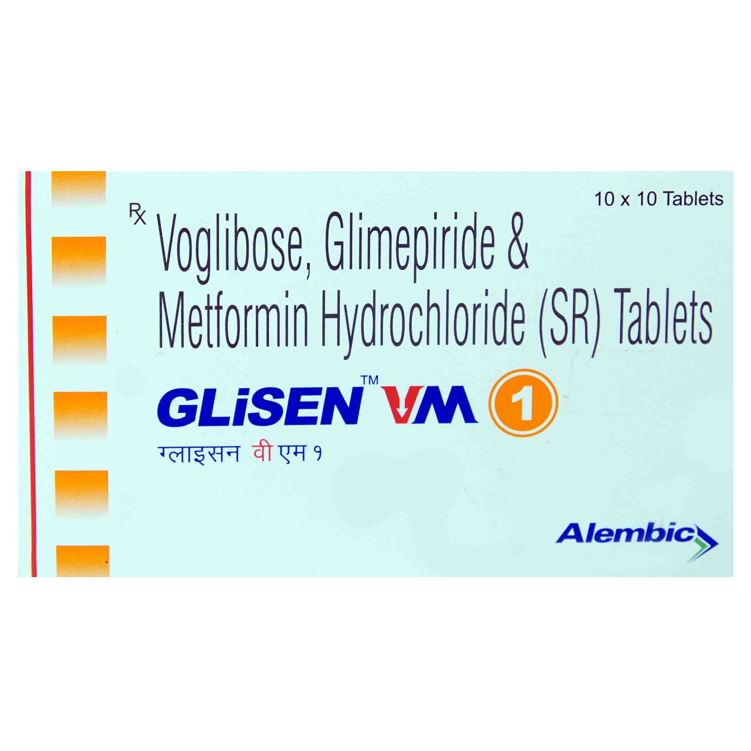 GLISEN VM 1MG TABLET Price, Uses, Side Effects, Composition - Apollo ...
