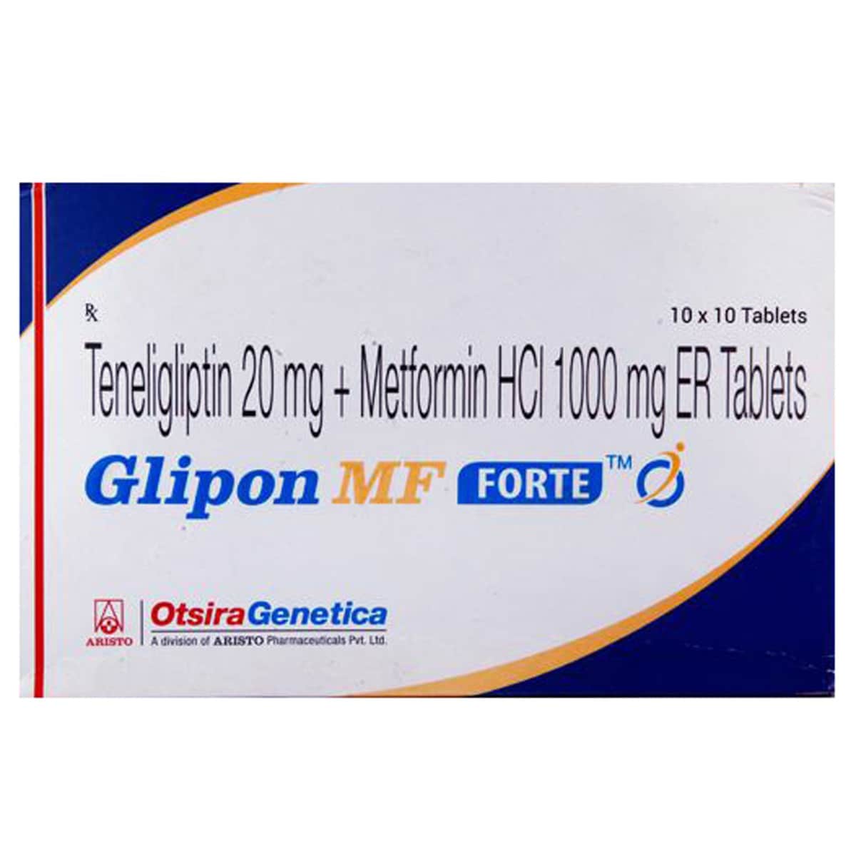 Glipon MF Forte Tablet 10's Price, Uses, Side Effects, Composition ...