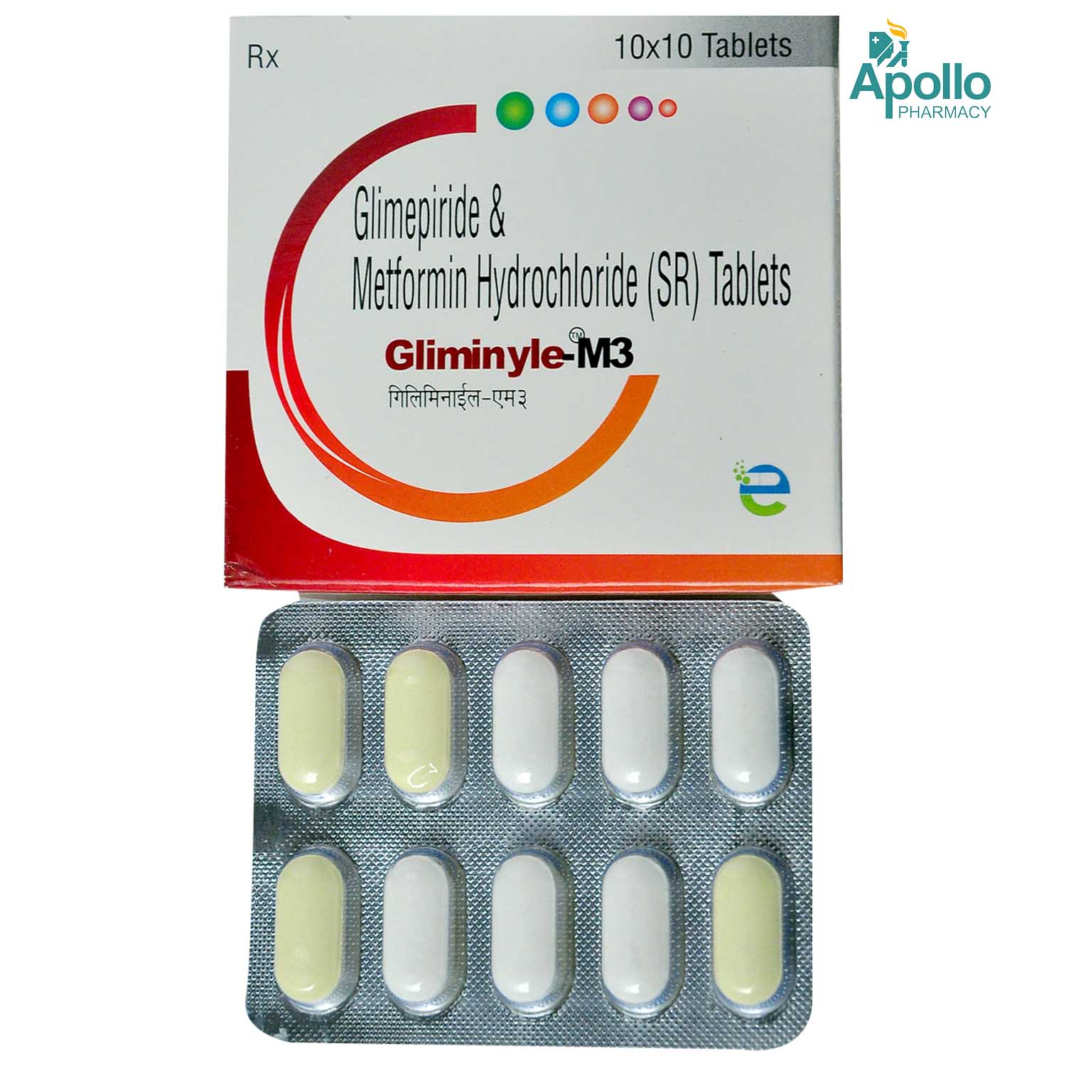 Gliminyle-M 3 Tablet 10's Price, Uses, Side Effects, Composition ...