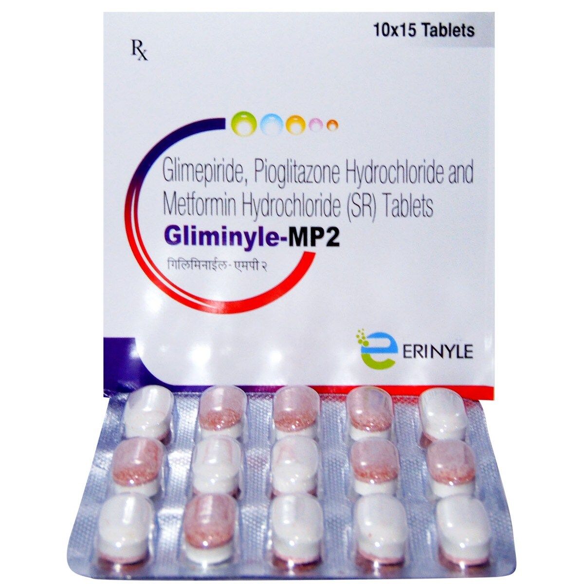 Gliminyle-MP2 Tablet 15's Price, Uses, Side Effects, Composition ...