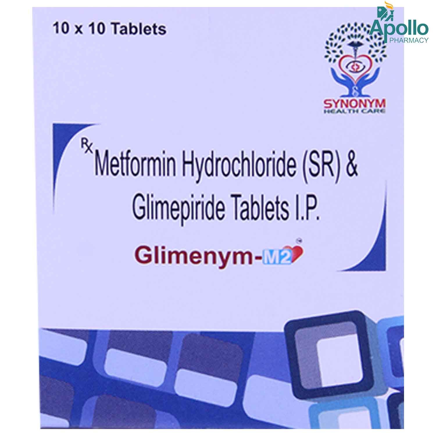 Glimenym-M2 Tablet 10's Price, Uses, Side Effects, Composition - Apollo ...