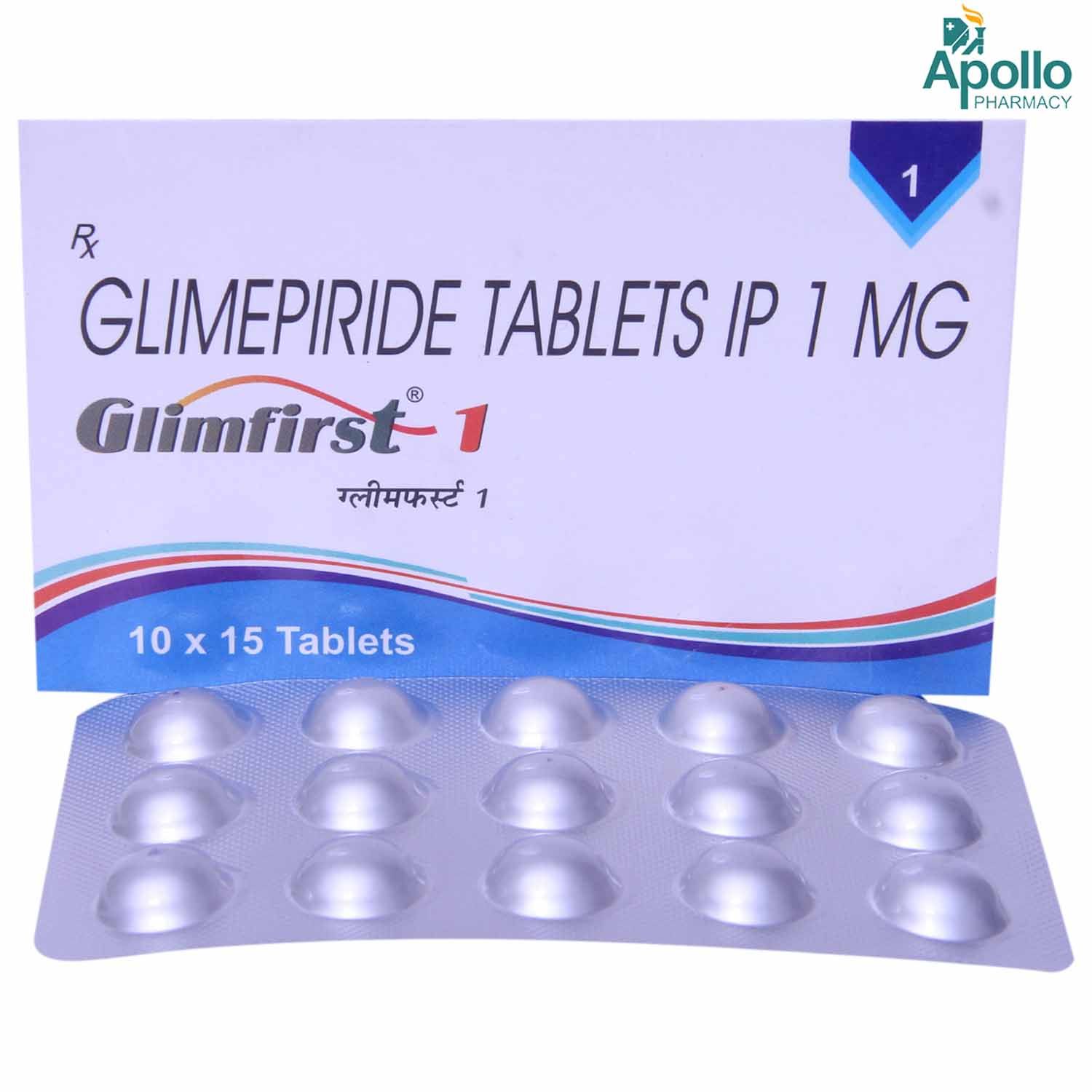 Glimfirst 1Mg Tablet 15'S Price, Uses, Side Effects, Composition ...