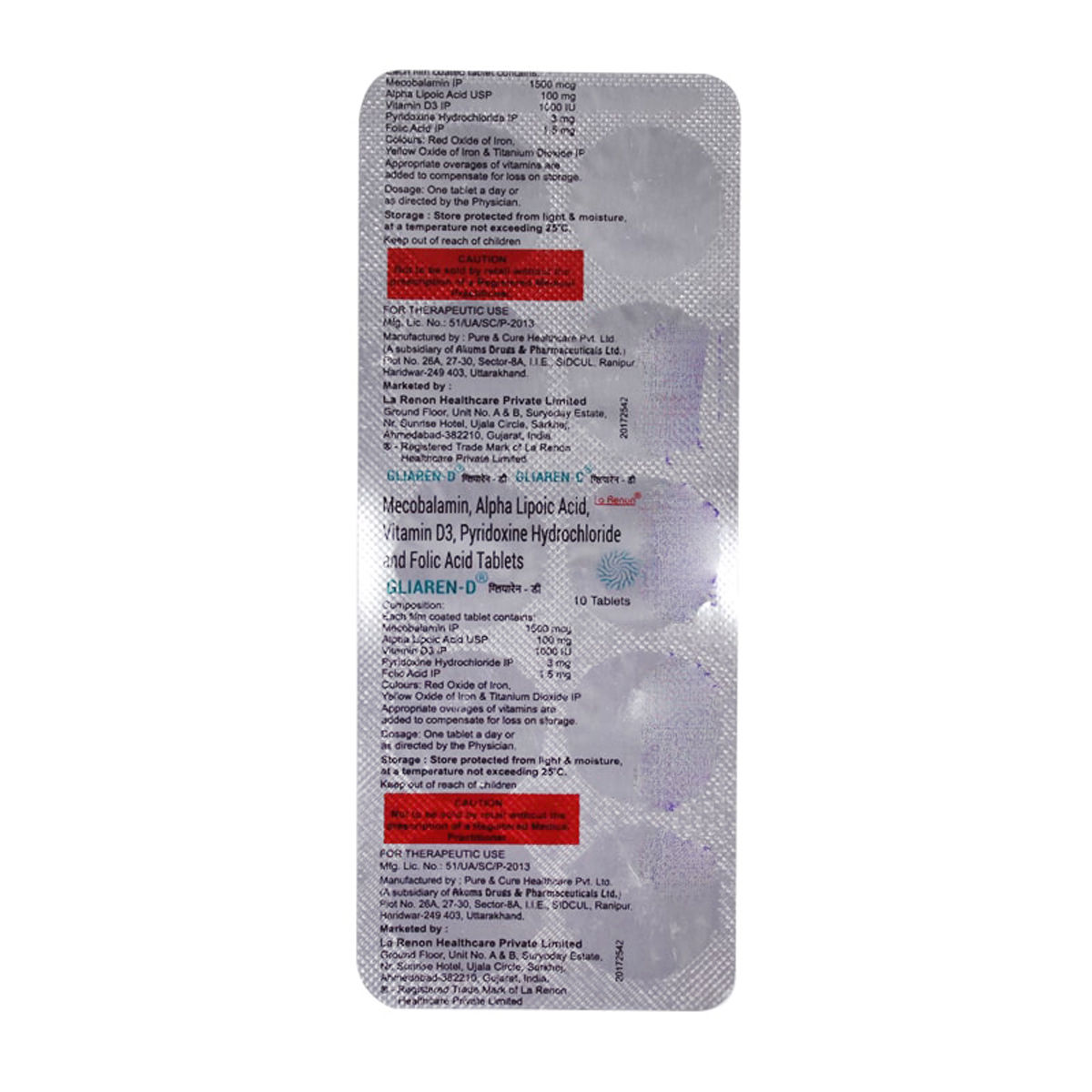 Gliaren-D Tablet 10's Price, Uses, Side Effects, Composition - Apollo ...