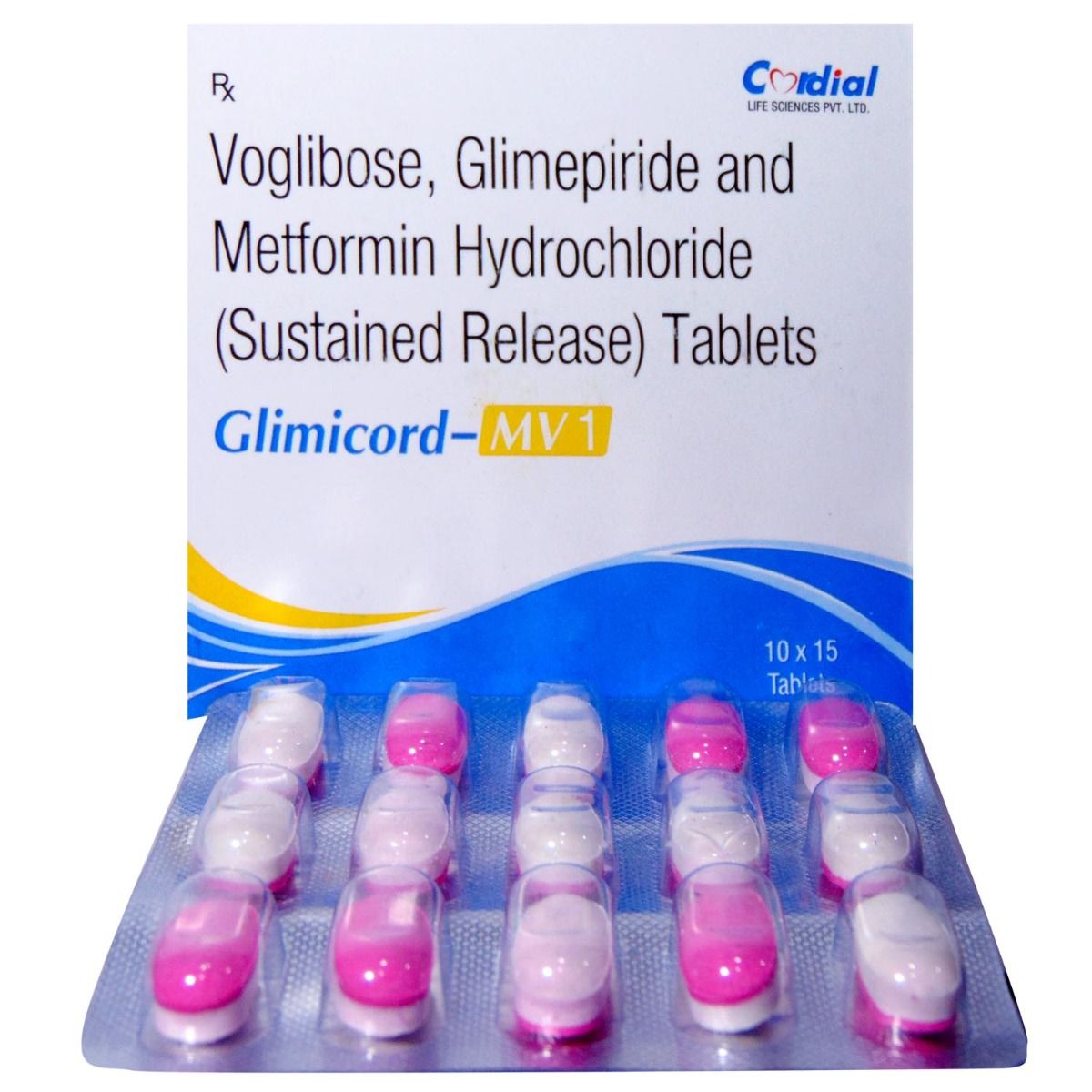 Glimicord-Mv 1 Tablet 15's Price, Uses, Side Effects, Composition ...