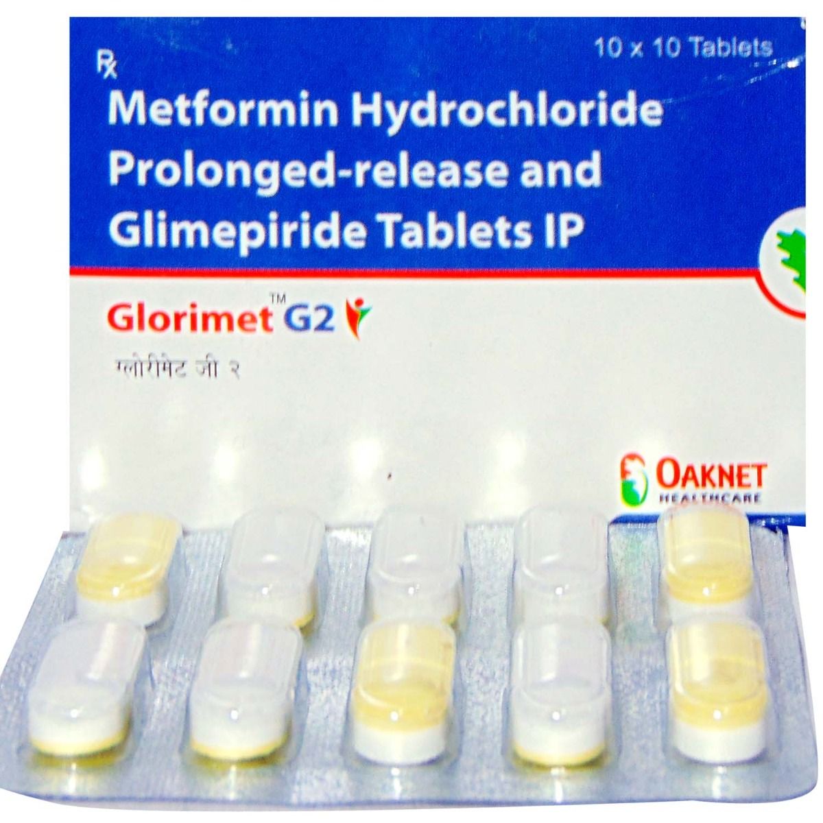 Glorimet G2 Tablet 10's Price, Uses, Side Effects, Composition - Apollo ...