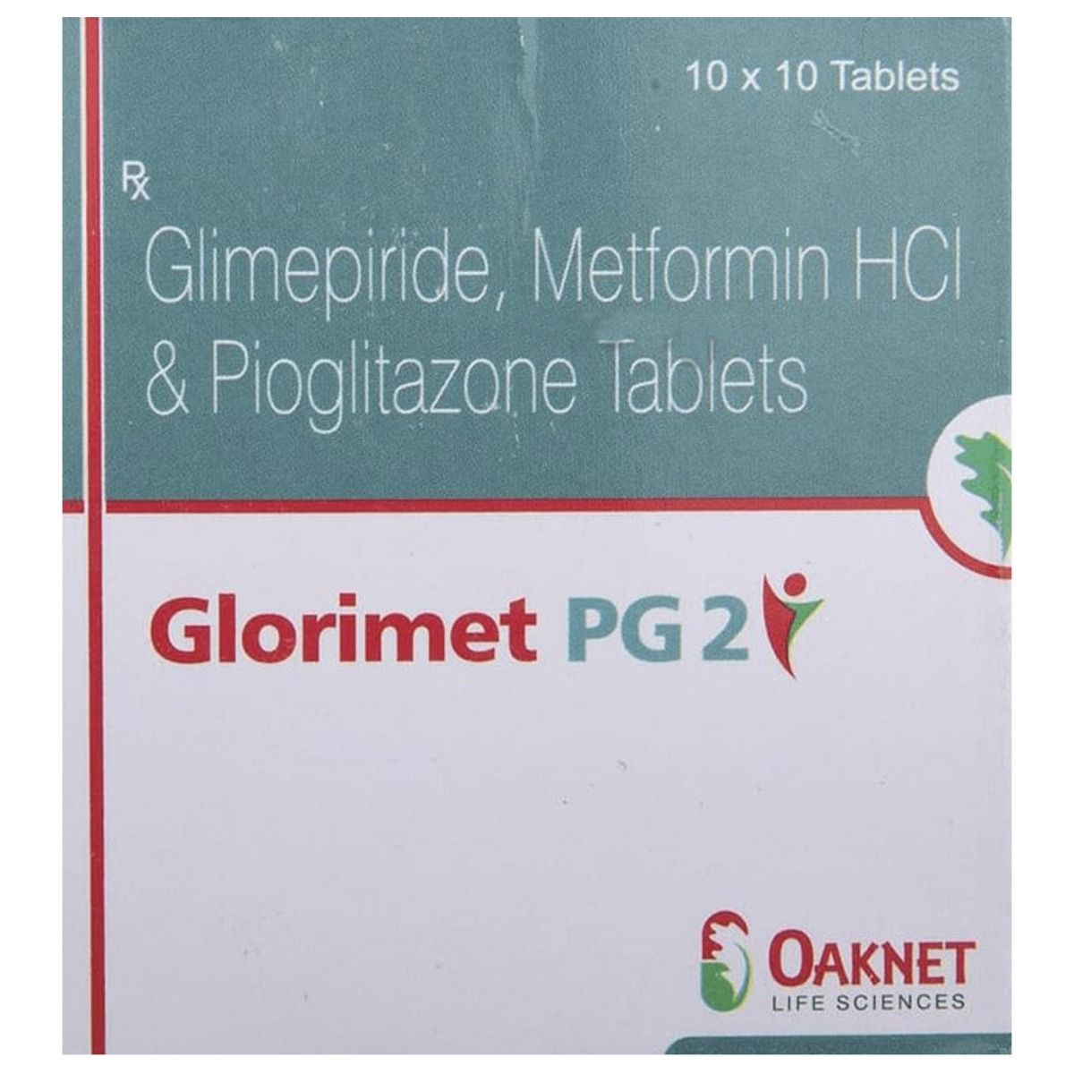 Glorimet PG 2 Tablet 10's Price, Uses, Side Effects, Composition ...