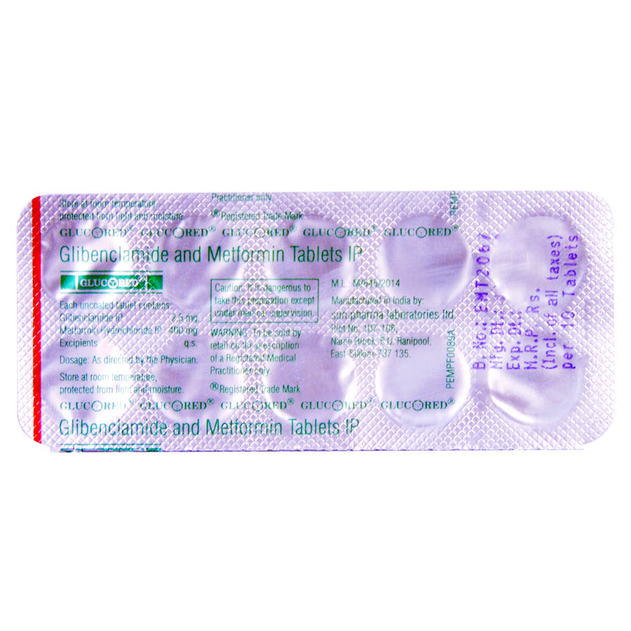 Glucored Tablet 10's Price, Uses, Side Effects, Composition - Apollo ...