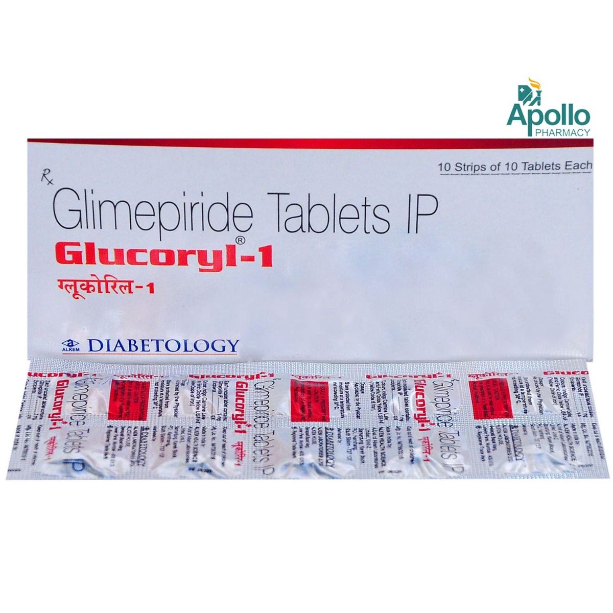 Glucoryl-1 Tablet 10's Price, Uses, Side Effects, Composition - Apollo ...