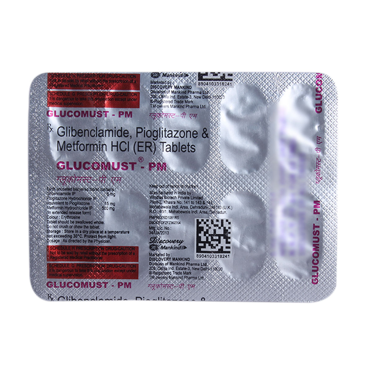 GLUCOMUST PM TABLET Price, Uses, Side Effects, Composition - Apollo ...