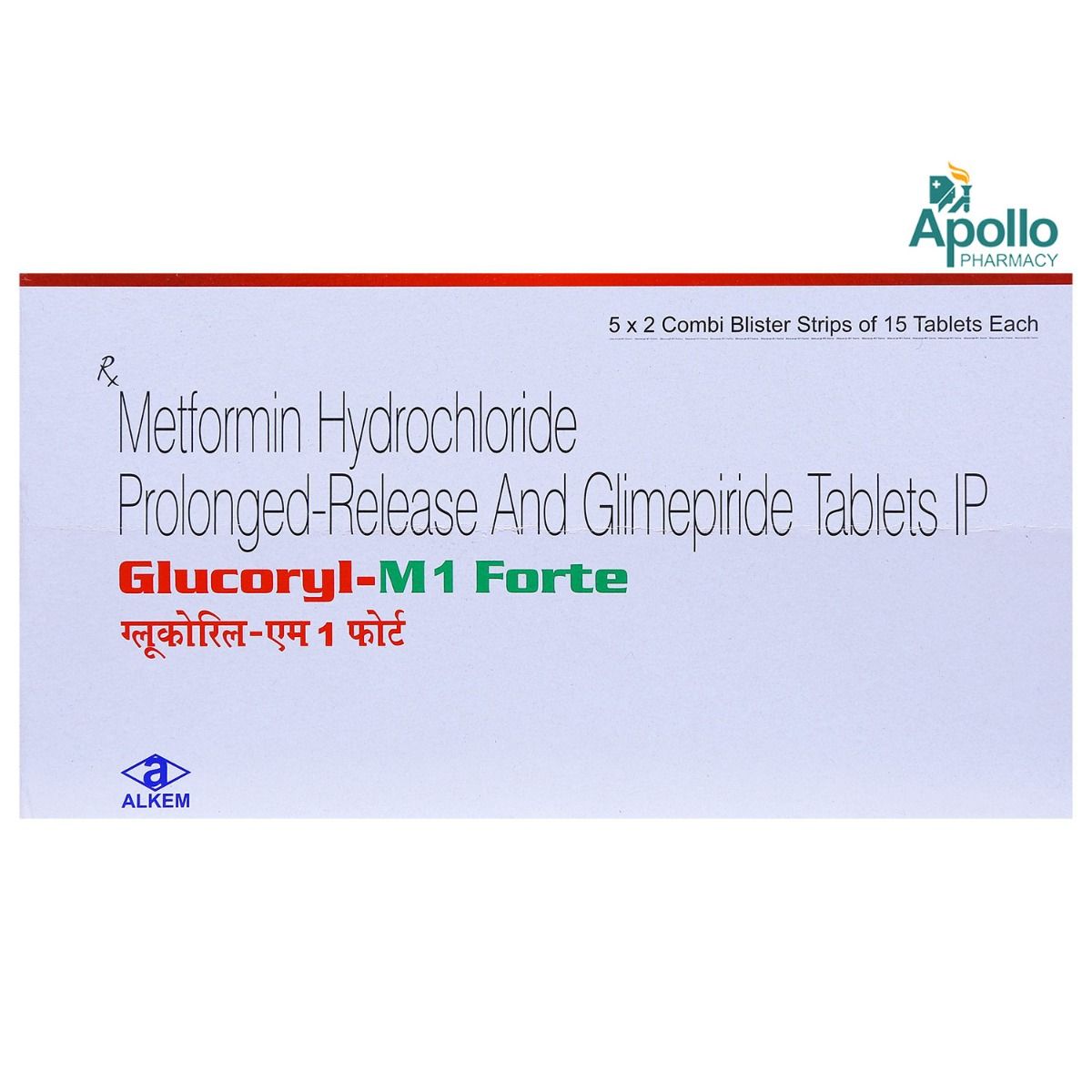 Glucoryl-M 1 Forte Tablet 15's Price, Uses, Side Effects, Composition ...