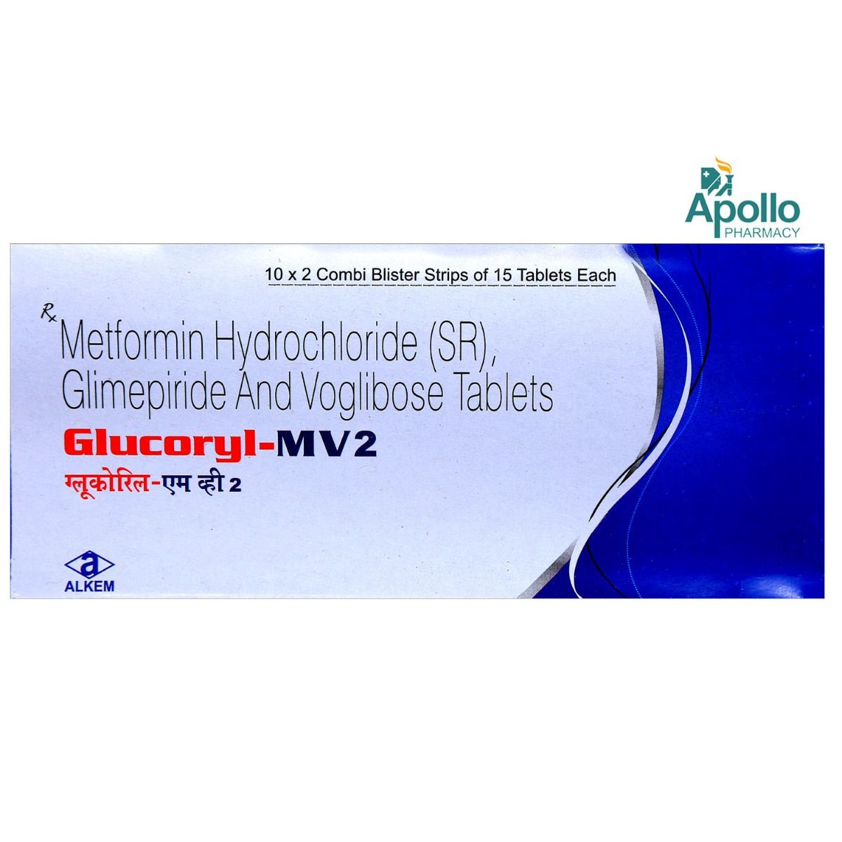 Glucoryl-MV2 Tablet 15's Price, Uses, Side Effects, Composition ...