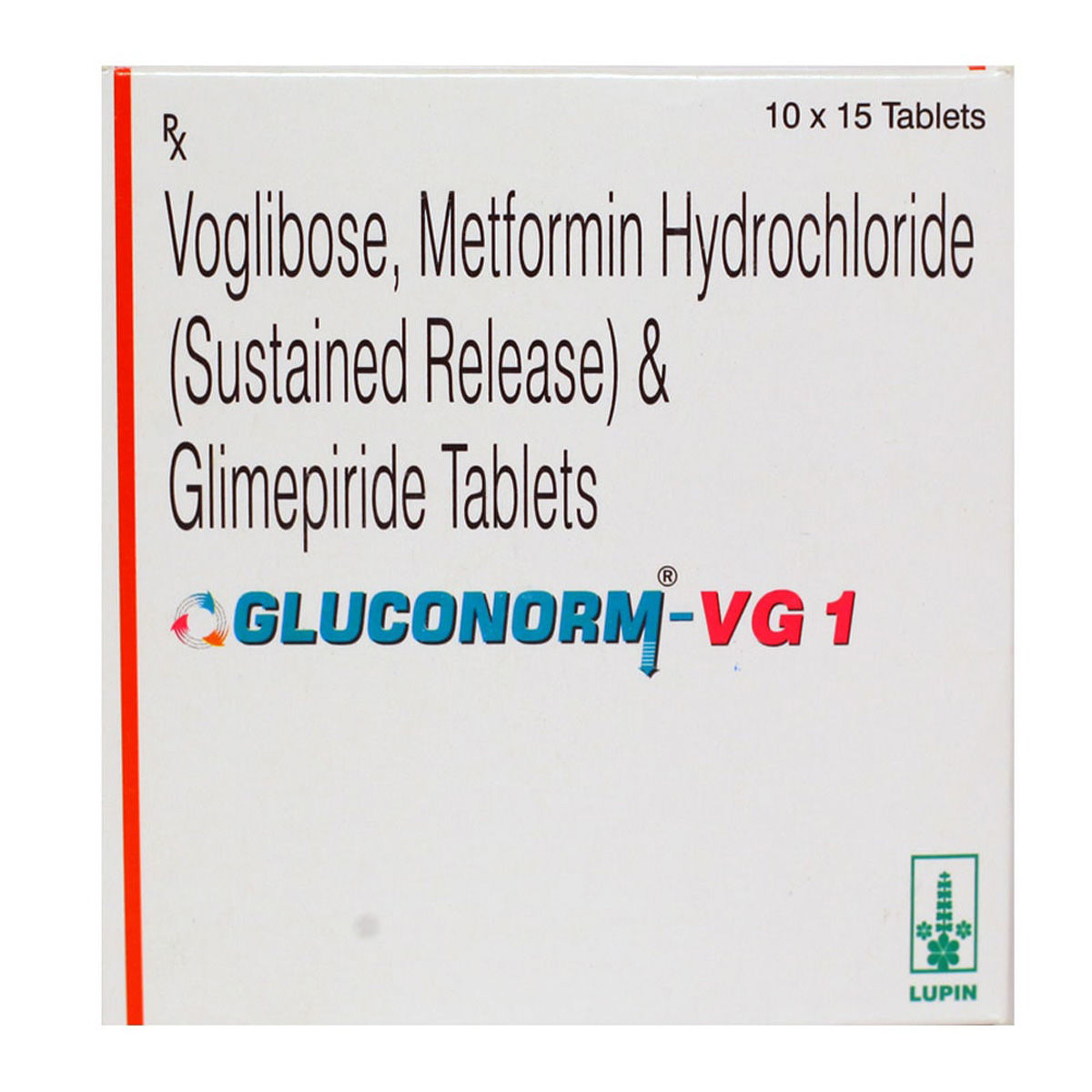 Gluconorm-VG 1 Tablet 15's Price, Uses, Side Effects, Composition ...