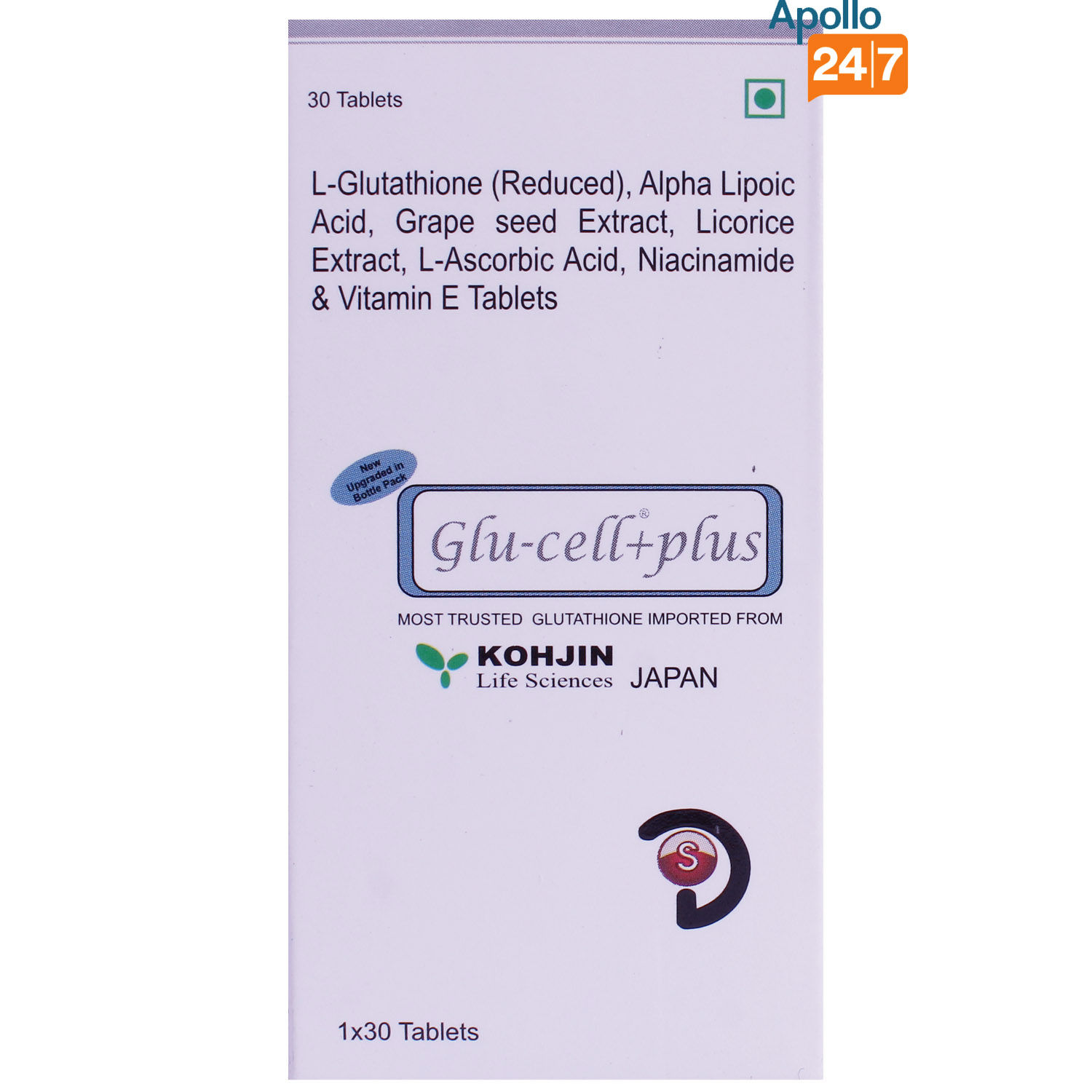 New Glu-Cell Plus Tablet 30's Price, Uses, Side Effects, Composition ...